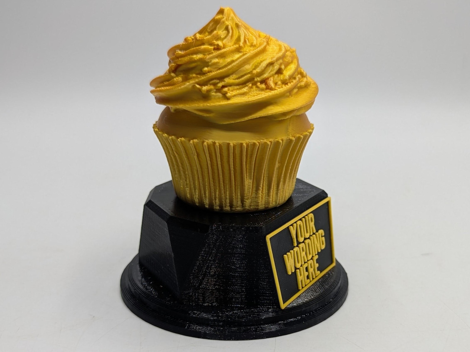 Personalised Cupcake Trophy, Cake Lover Trophy, Cake Award Trophy ...