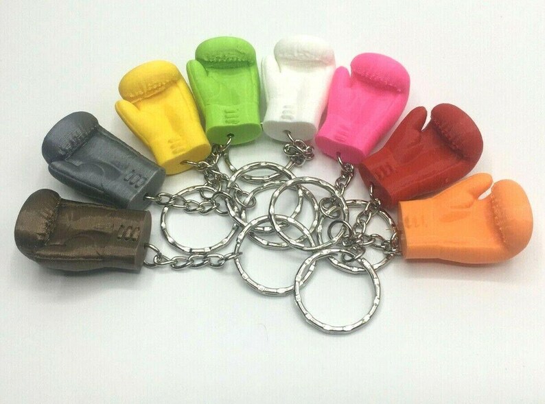 Boxing Glove Keyring, Gift for Boxer, Gift for Boxing Clubs, Sport ...