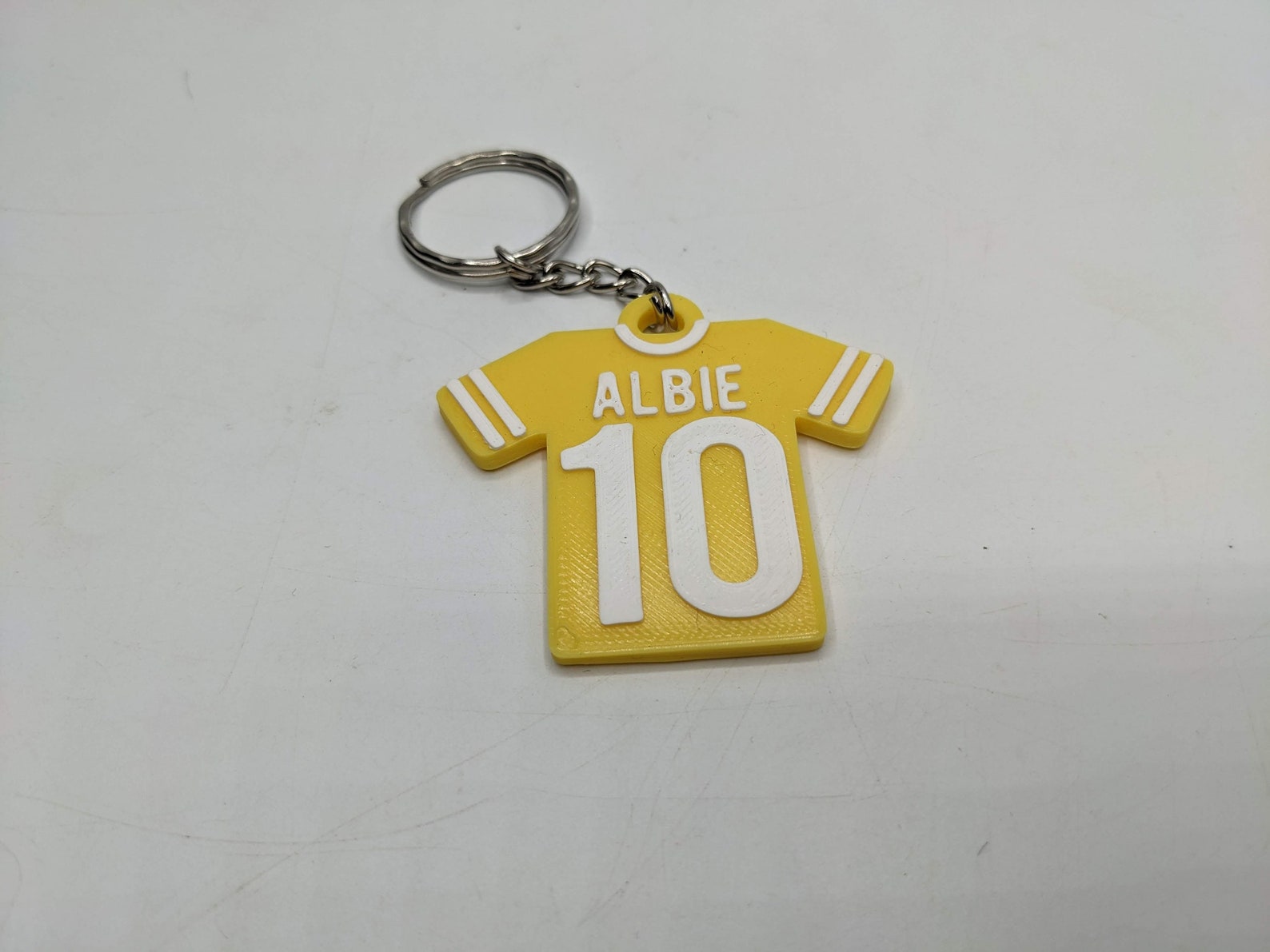 Girls Personalised Football Keyring / Soccer Keyrings / Football Party ...