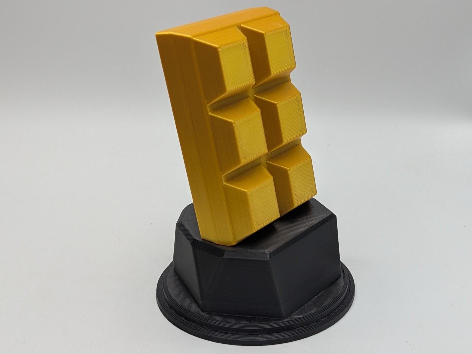 Personalised Chocolate Bar Trophy, Chocolate Award Trophy, Gift for ...