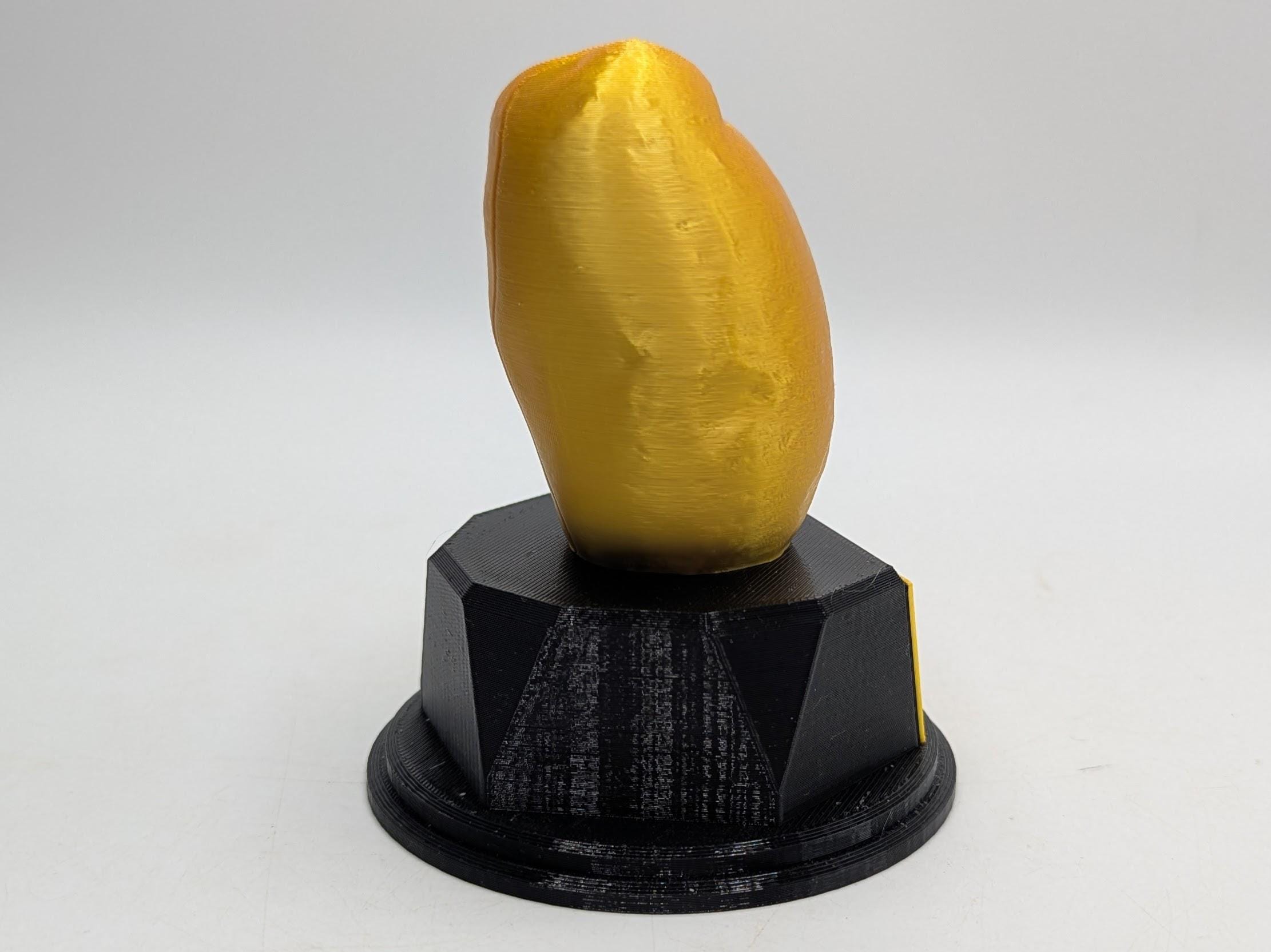 Personalised Potato Trophy, Hot Potato Trophy, Golden Potato Award ...