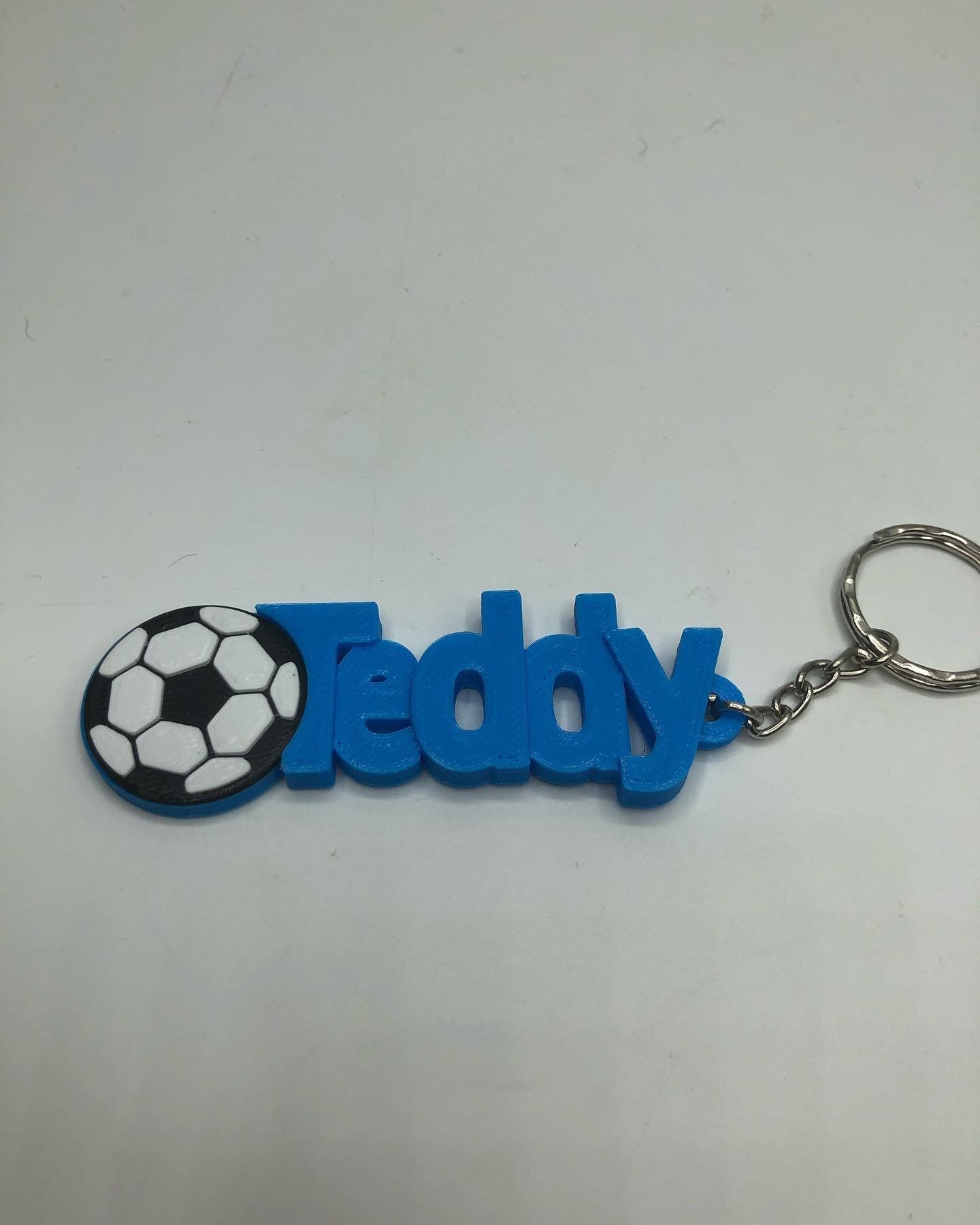 Girls Personalised Football Keyring / Soccer Keyrings / - Etsy UK