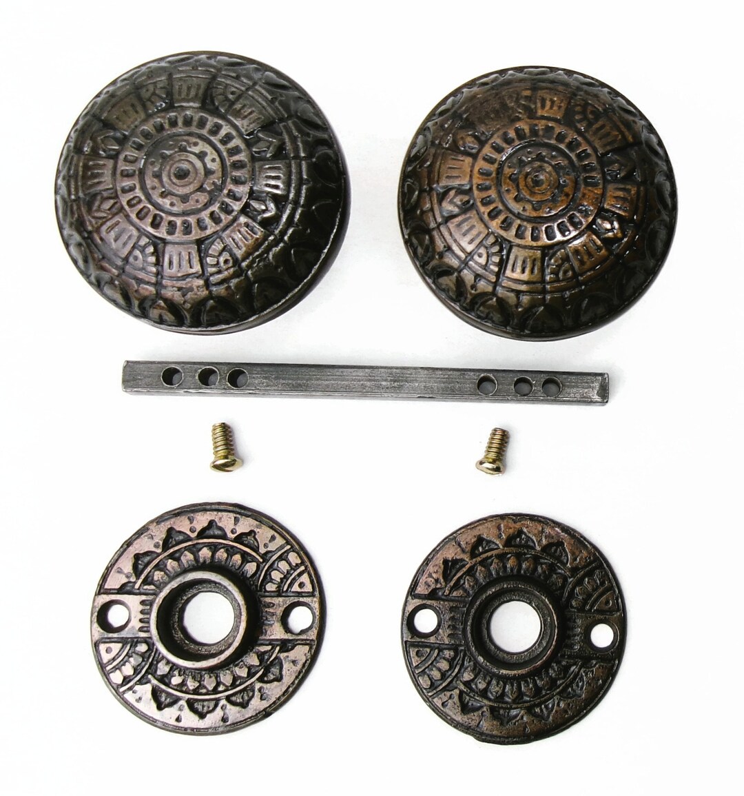 Antique Vintage Eastlake Victorian Ornate Door Knobs Rosettes Plates ...