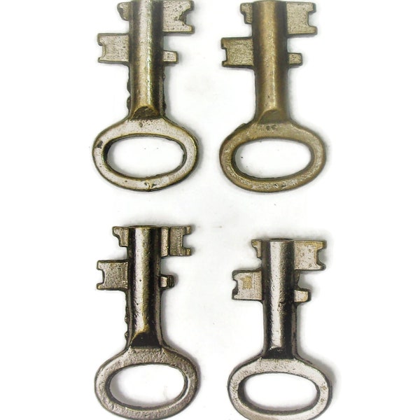 Antique Hollow Barrel Skeleton Key - Etsy