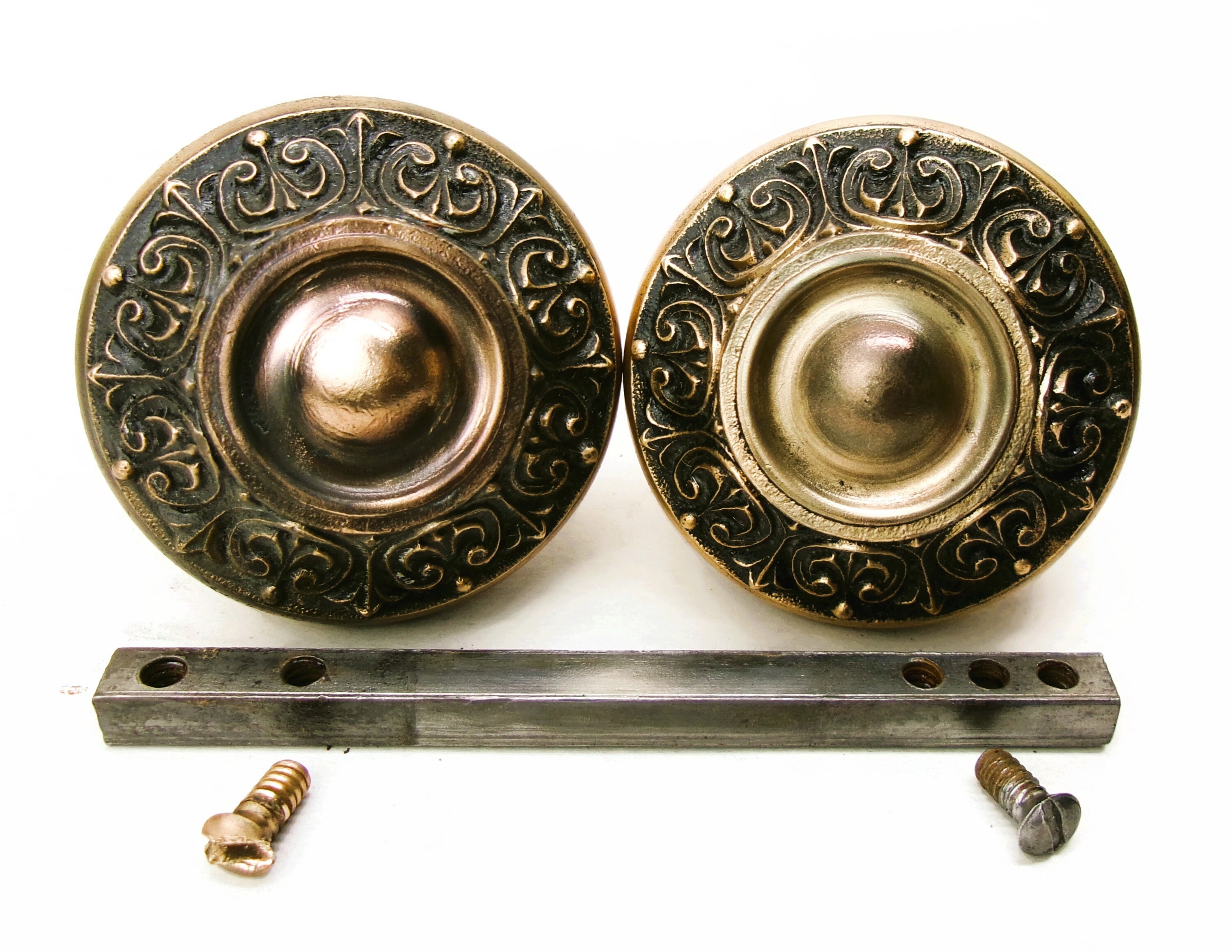 Pair of Antique Vintage Eastlake Victorian Ornate Door Knobs W/ Spindle Salvage - Etsy