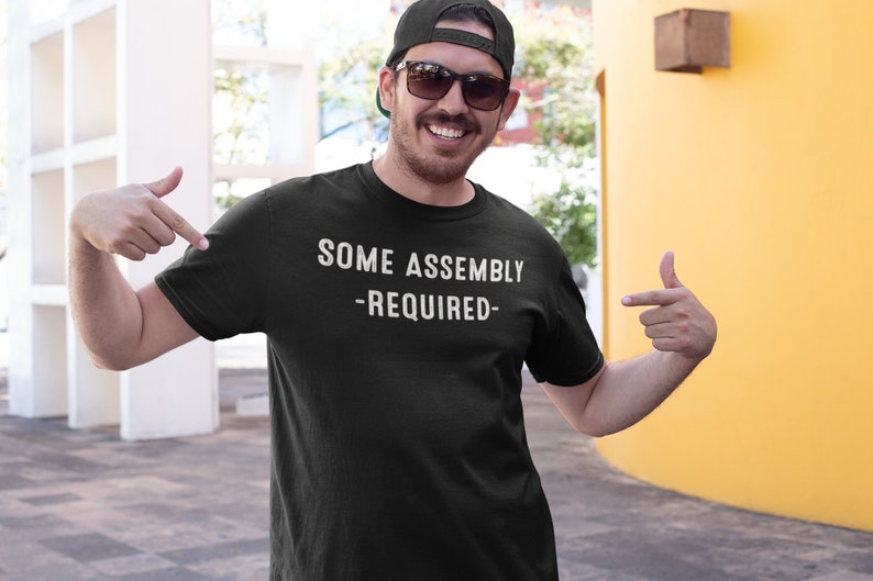 Some Assembly Required Short-sleeve Unisex T-shirt - Etsy