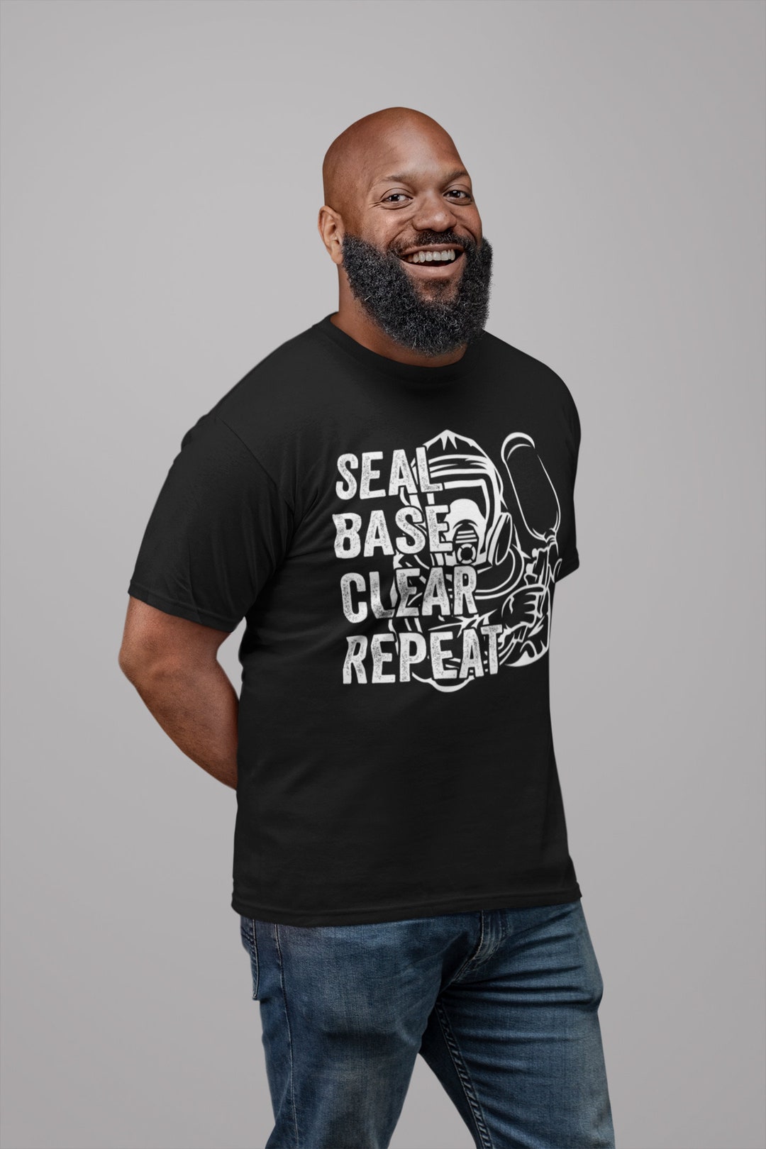 Seal Base Clear Repeat T-shirt | Car Spray Auto Paint Tee | Unisex Auto ...