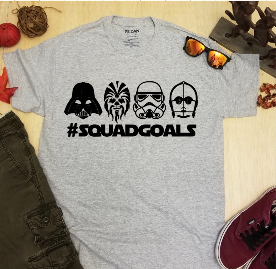 Star Wars Squad Goals Shirt - Etsy