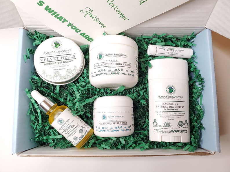 Chemo Skin Care Gift Set | Soothing Herbal Therapy - Etsy