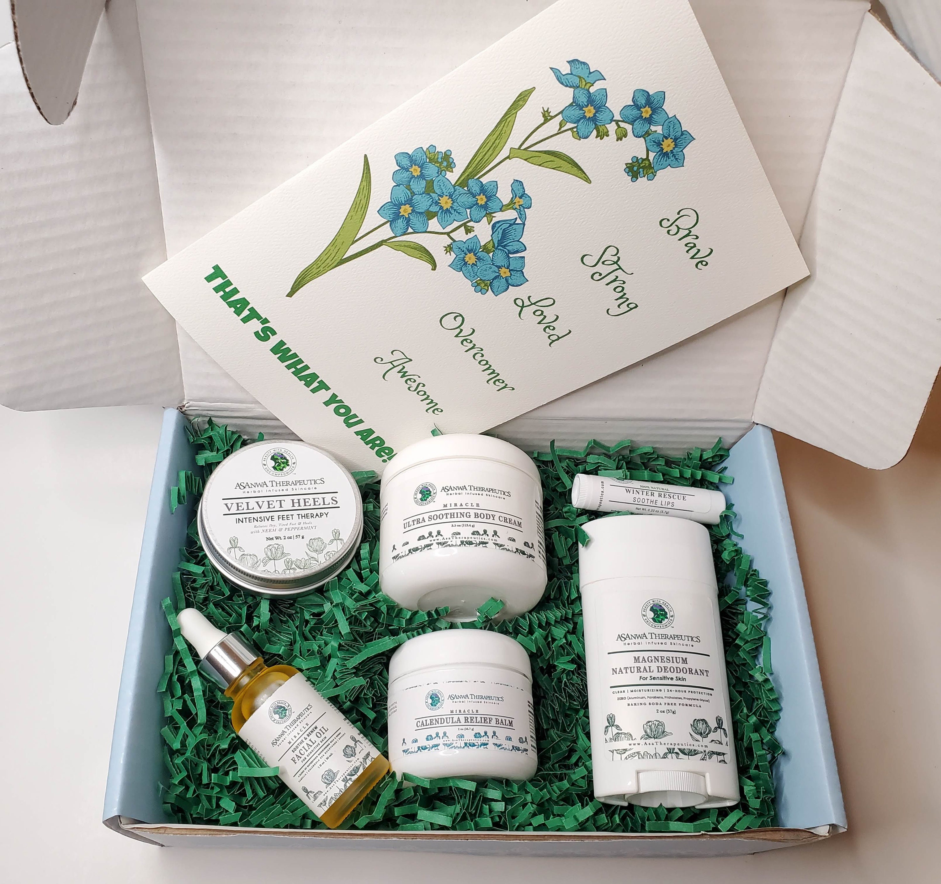 Ultimate Chemo Skin Care Gift Set Valentine's Gift Set Cancer Gift Set ...