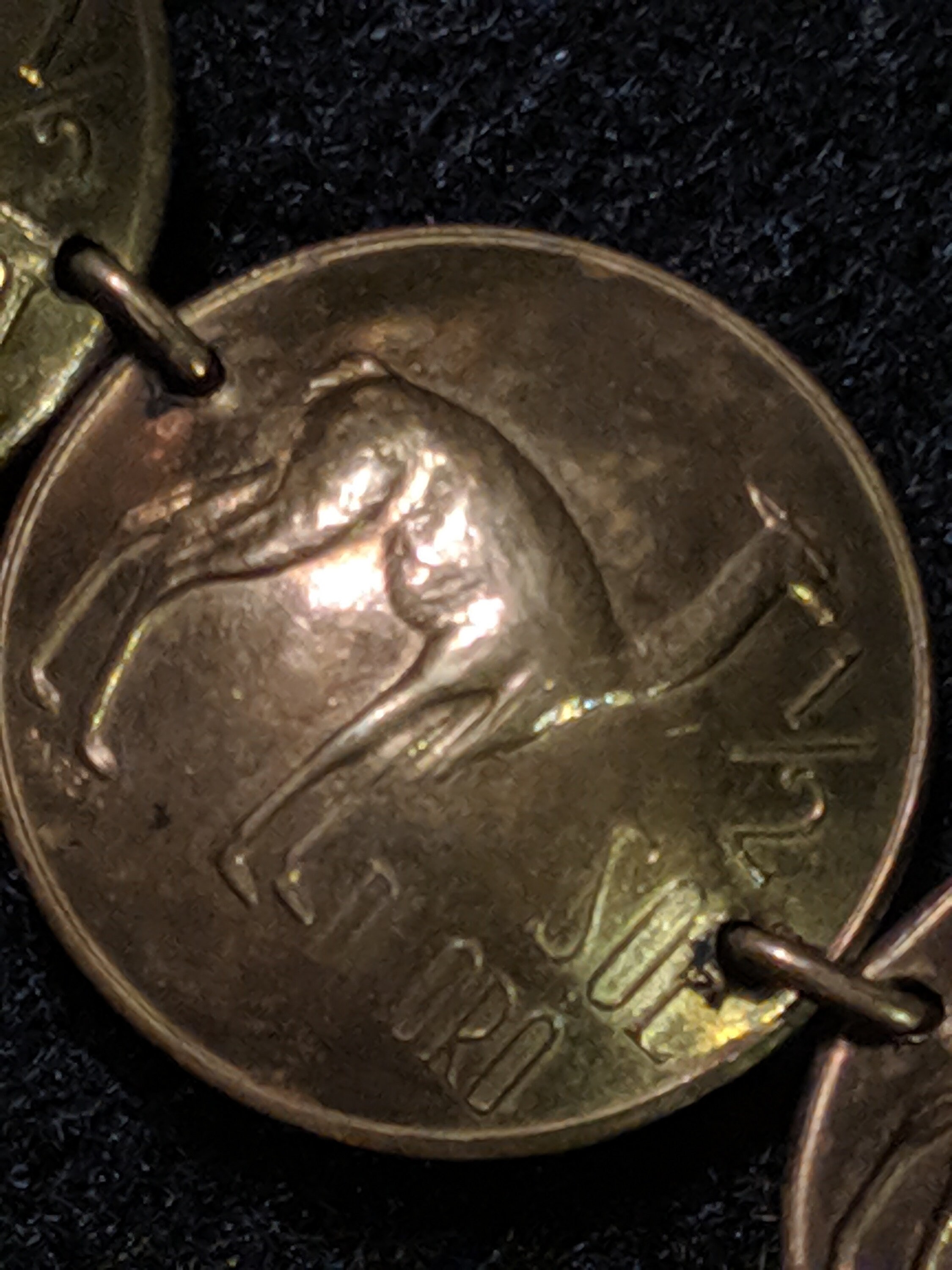 Peruvian coin bracelet | Etsy