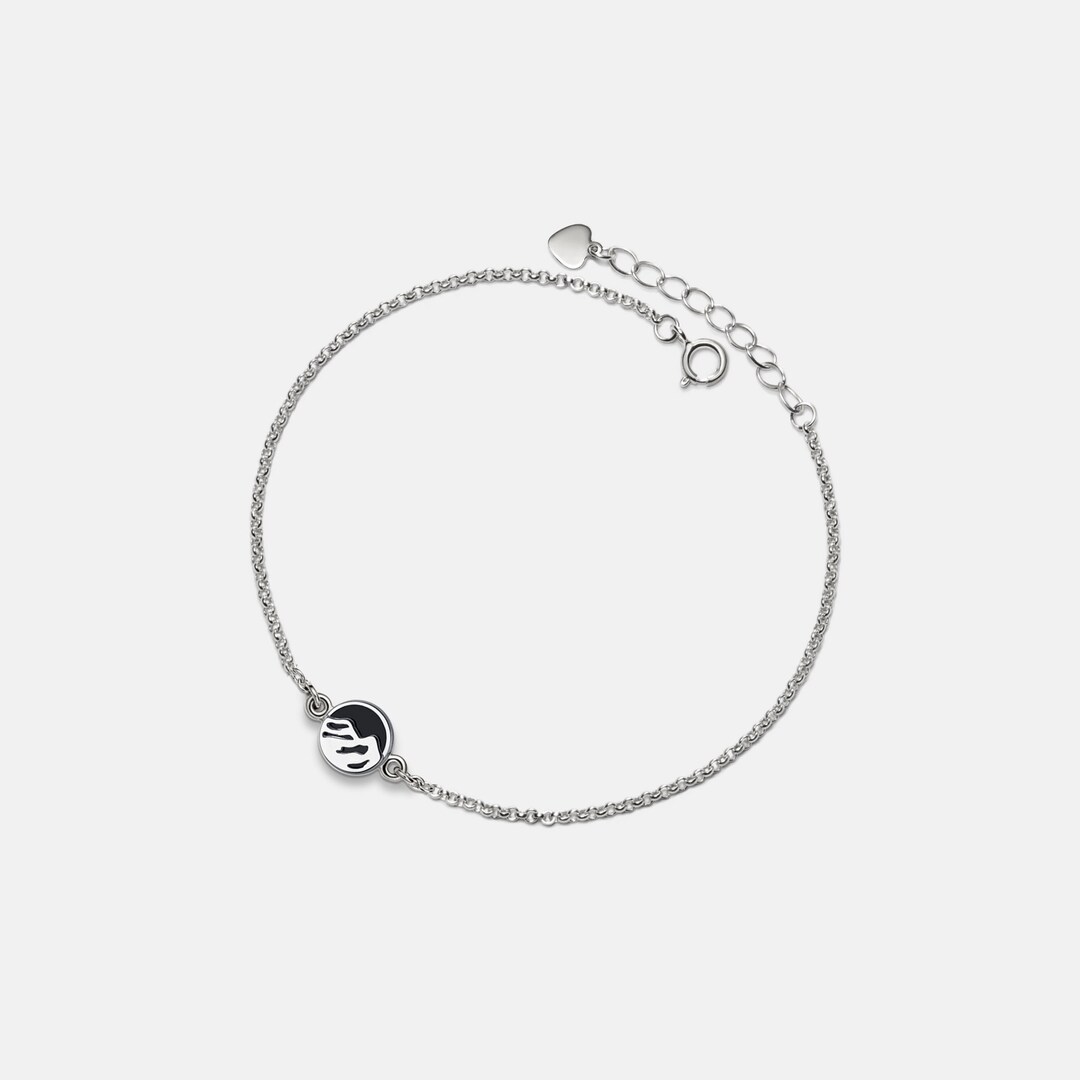 PERIMADE Mountain Ocean Matching Bracelet Black Ocean Wave Couple ...