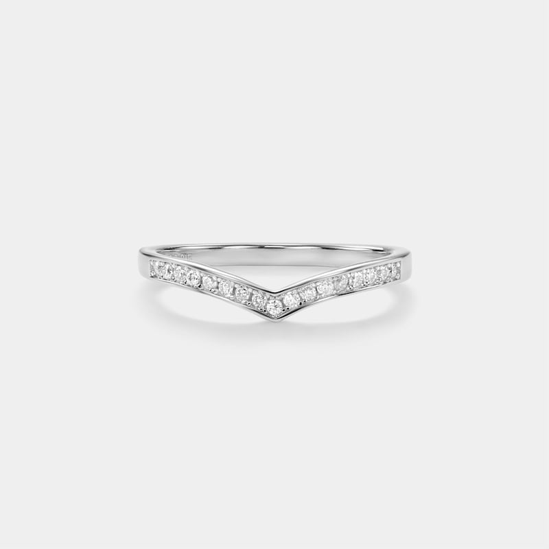 V Shape Ring - Etsy