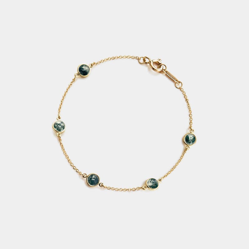 Moss Agate Necklace - Etsy