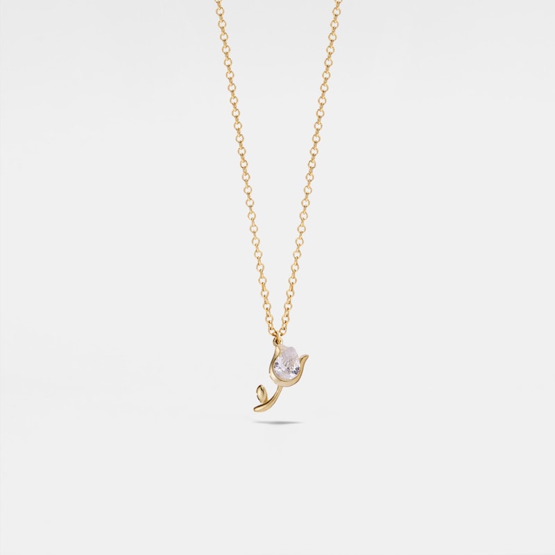 Silver Tulip Necklaces - Etsy