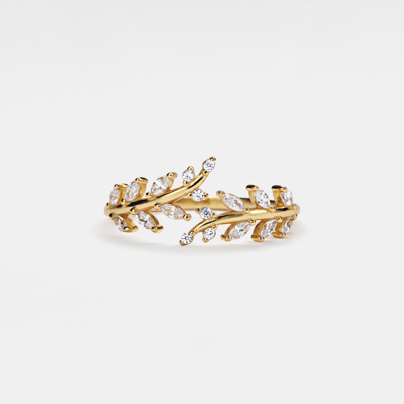 Wraped Vine Ring - Etsy UK
