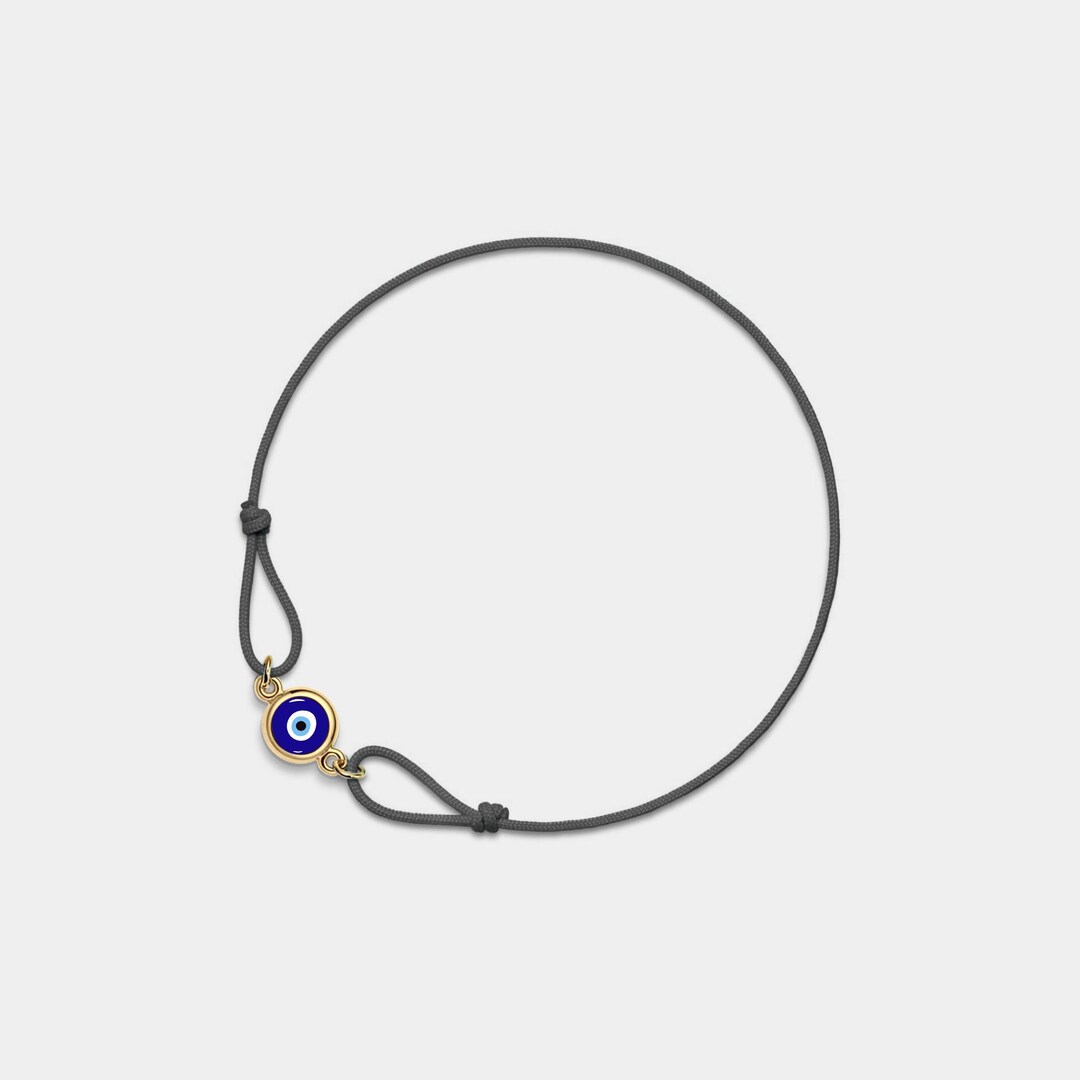 PERIMADE Turkish Evil Eye Rope Bracelet • Nazar Blue Eye Stacking ...