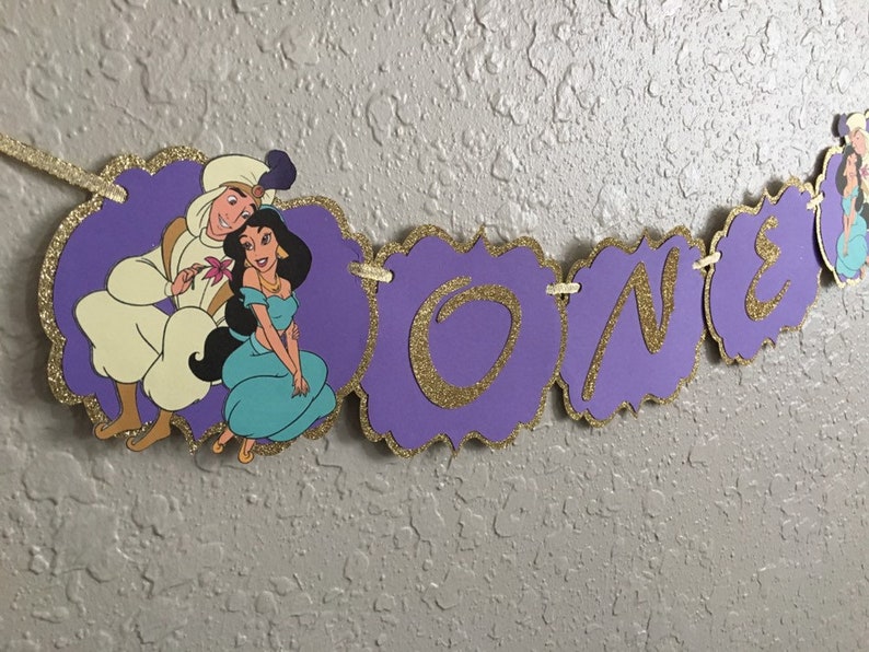 Aladdin Highchair Banner - Etsy