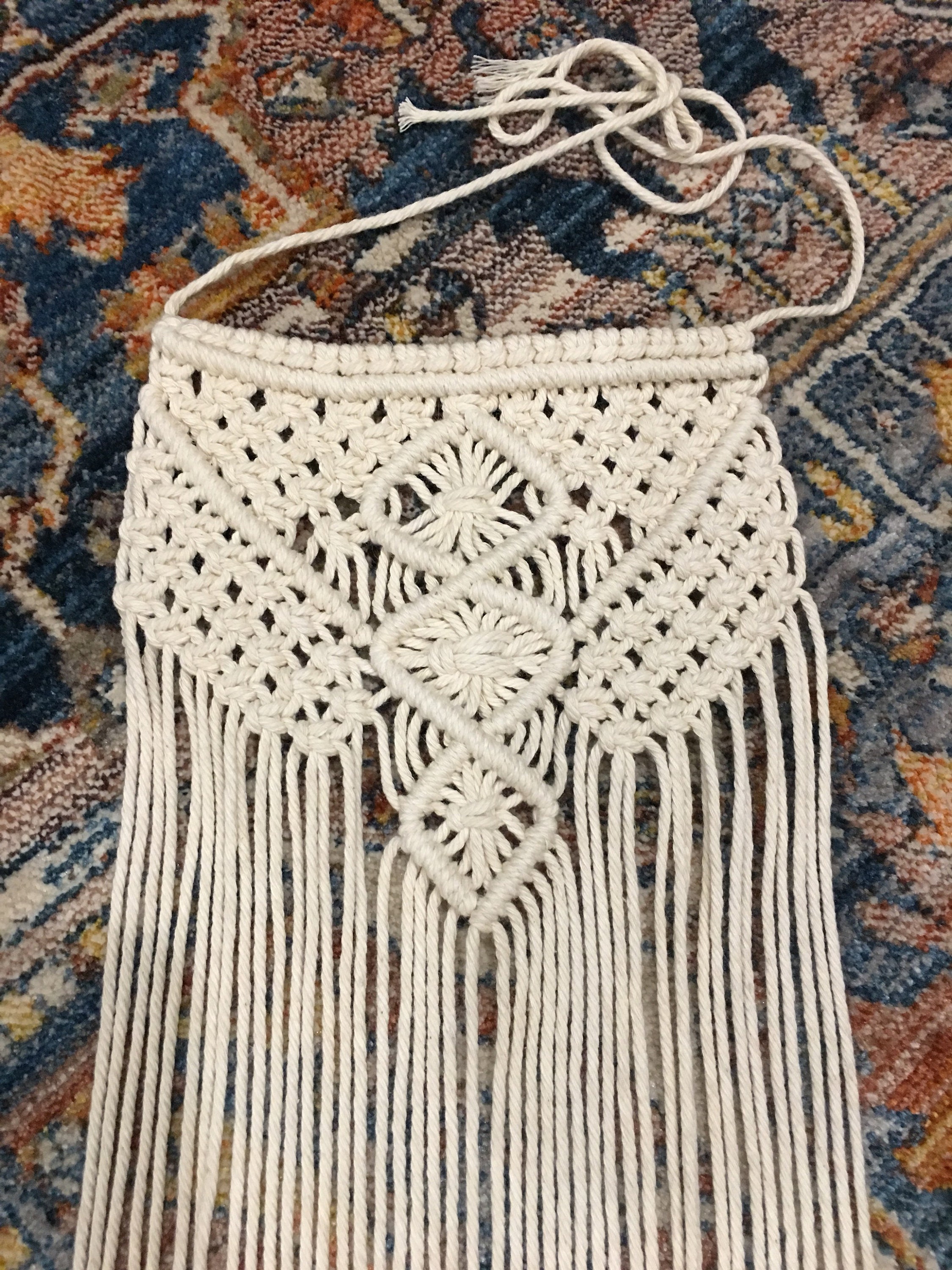 Wedding Bouquet Wrap / Macrame Wrap / Vase Wrap / Wedding - Etsy