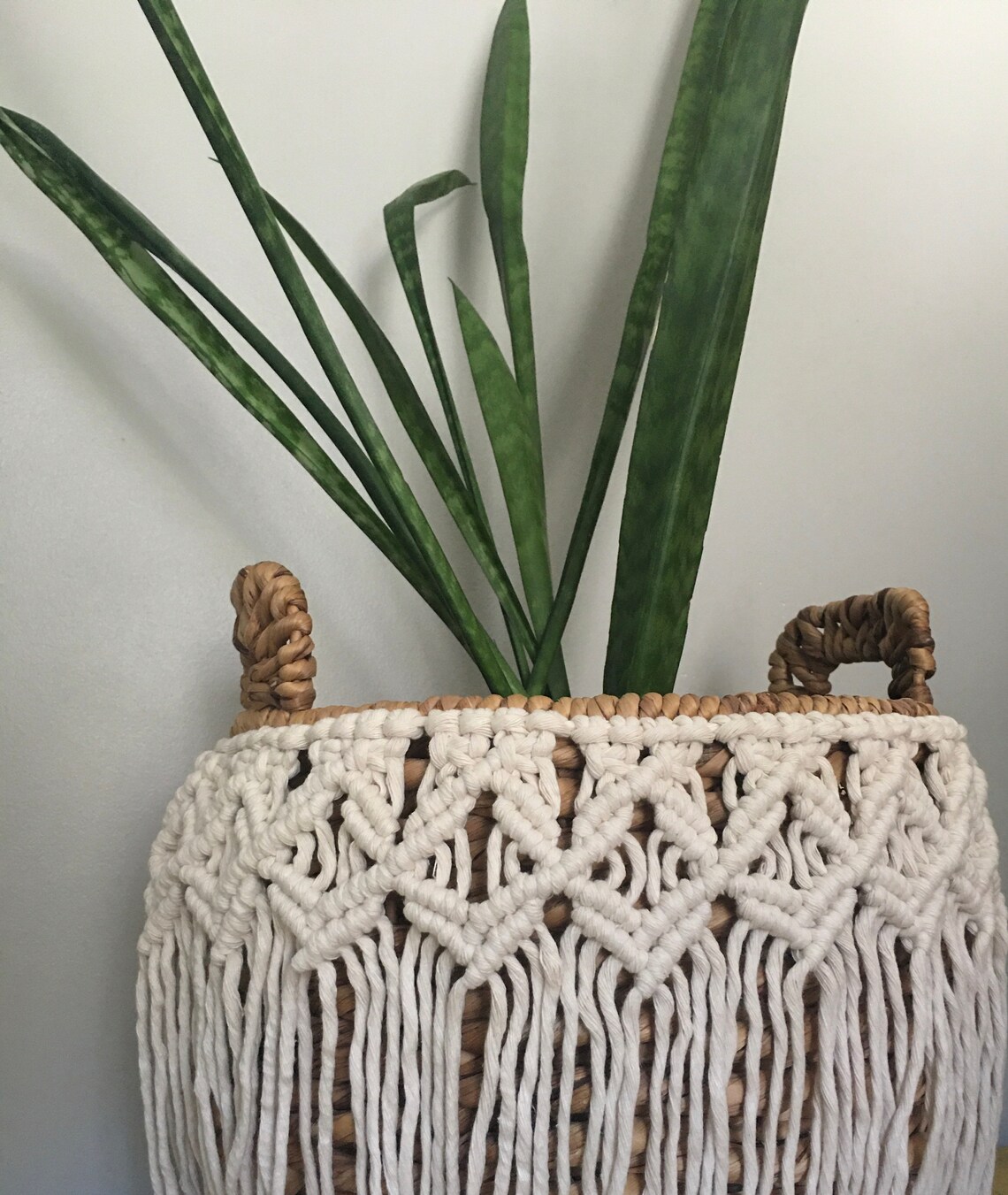 Macrame Planter Cover Macrame Plant Macrame Pot Cover | Etsy