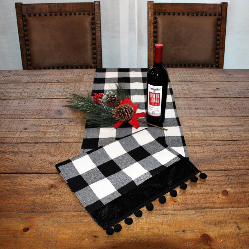 Buffalo Check Table Runner - Etsy