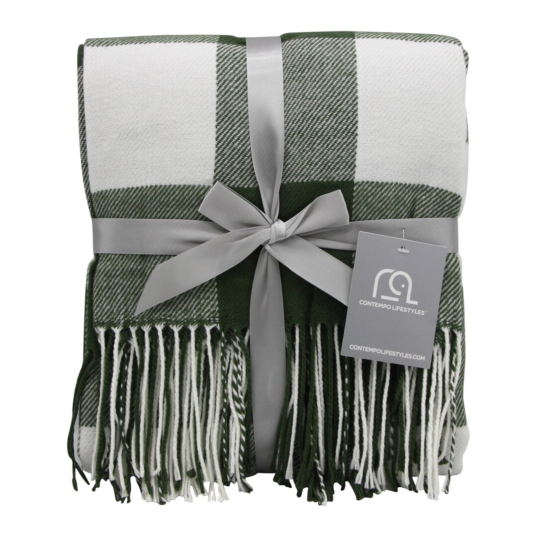 Buffalo Plaid Throw Blanket Classic Blanket Ultra-soft, Ideal for ...