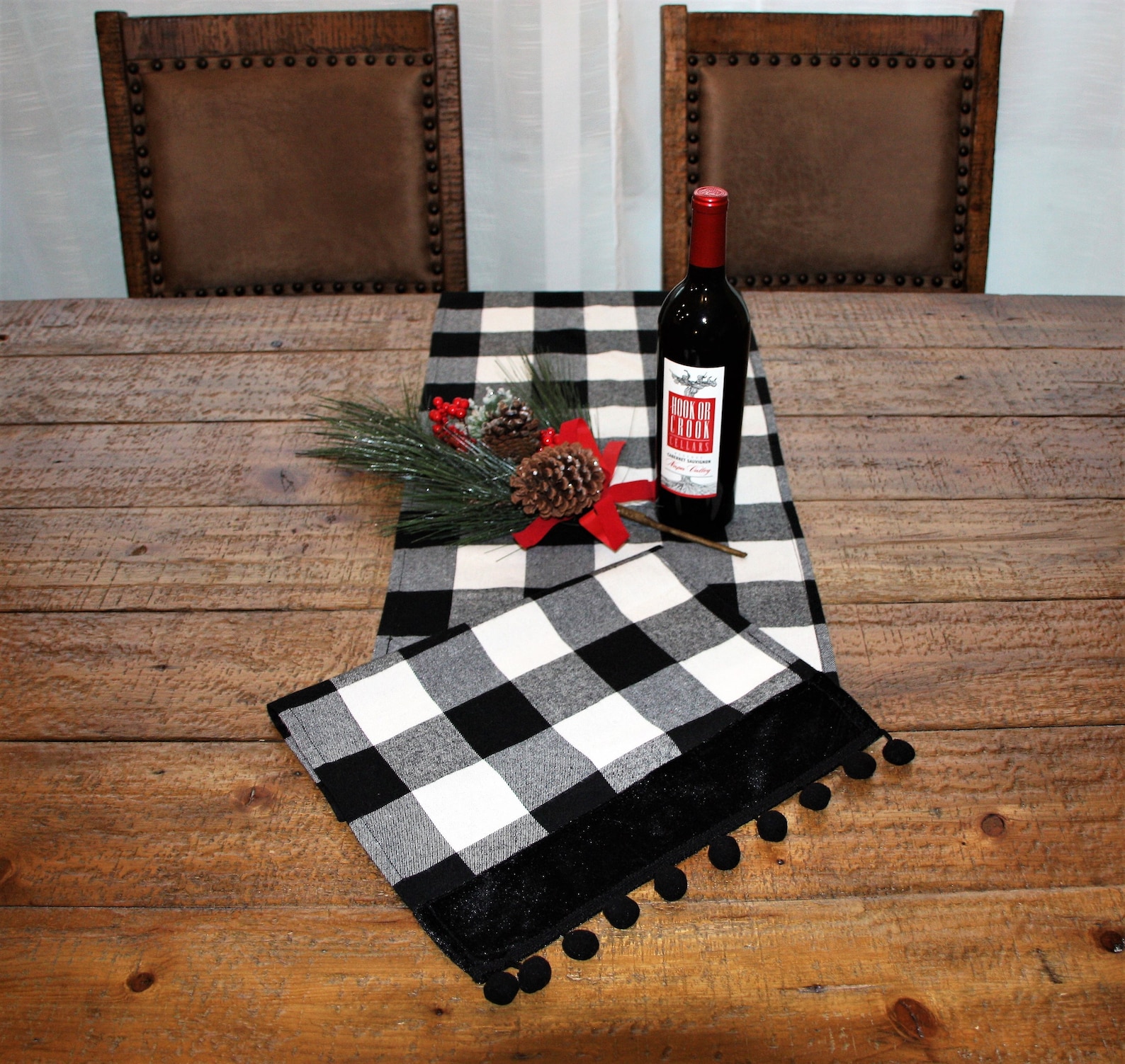 Plaid Table Runner Buffalo Check Table Runner Large Table - Etsy