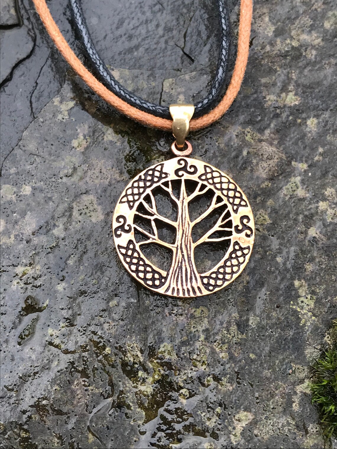 LEBENSBAUM Keltischer Bronze Kreis Natur schutz pagan - Etsy.de