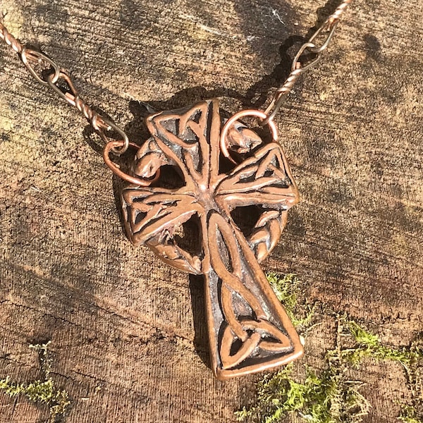 Copper Cross - Etsy