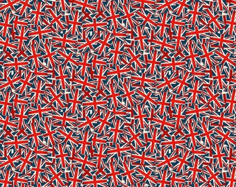 Union Jack Fabric | Etsy