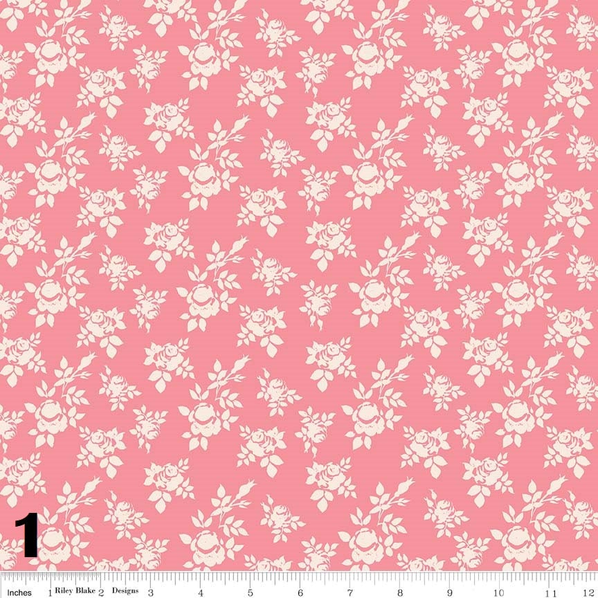 Petal Lane (pink) by Bobunny for Riley Blake - Etsy