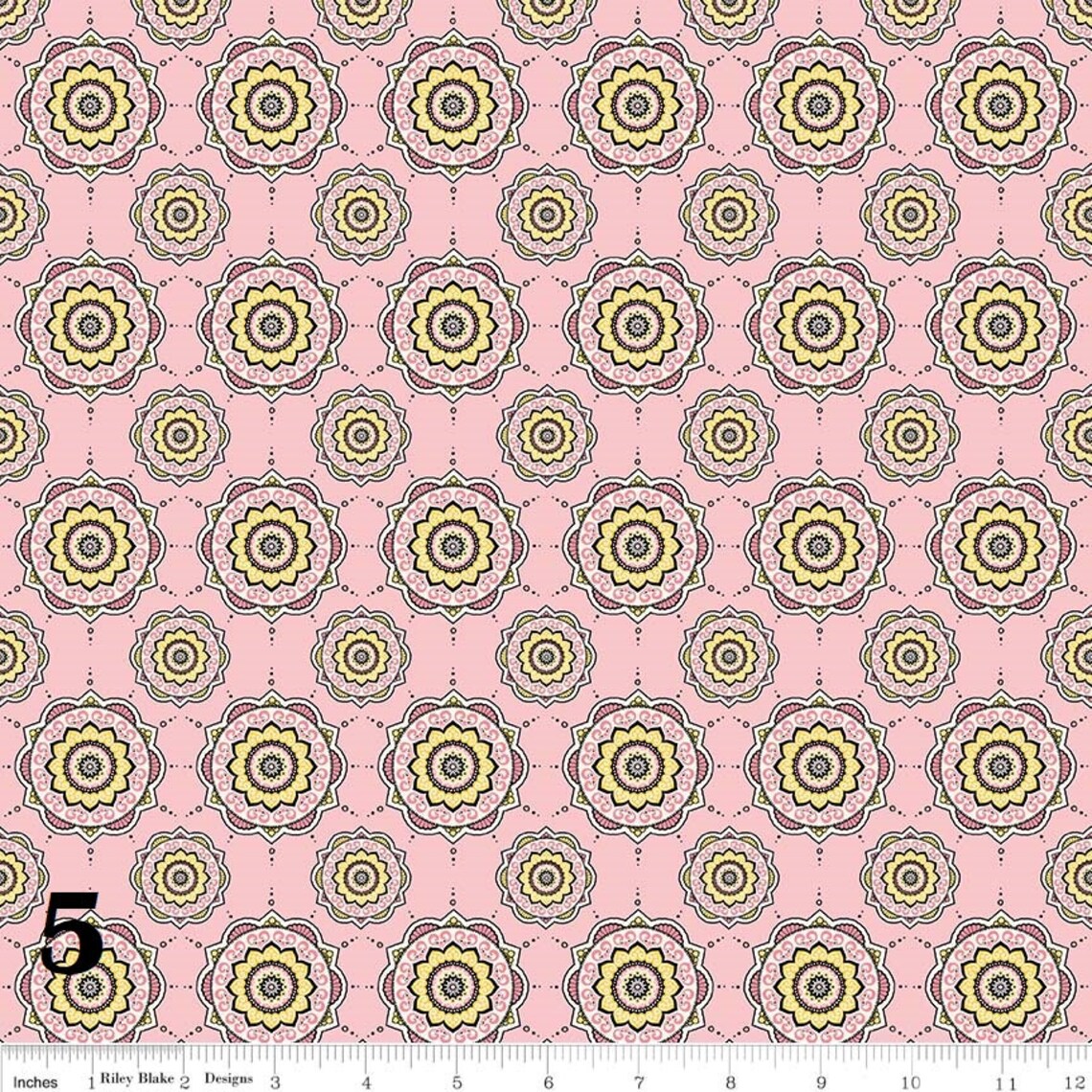 Petal Lane (pink) by Bobunny for Riley Blake - Etsy UK