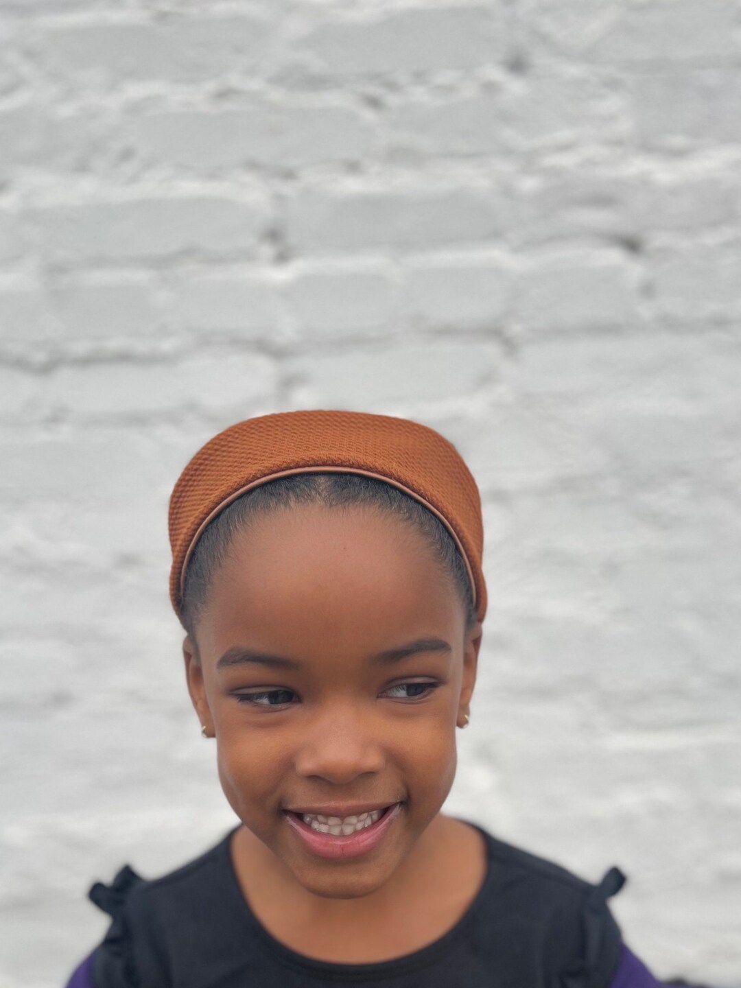 Simple Brown Satin-lined Headband| Simple Satin Headband|women's ...