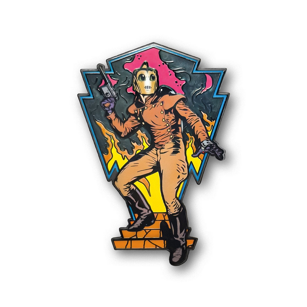 The Rocketeer "holy Moses!!" Enamel Pin - Etsy