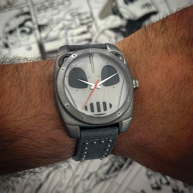 The Rocketeer Watch – "first Flight" Silver - Etsy