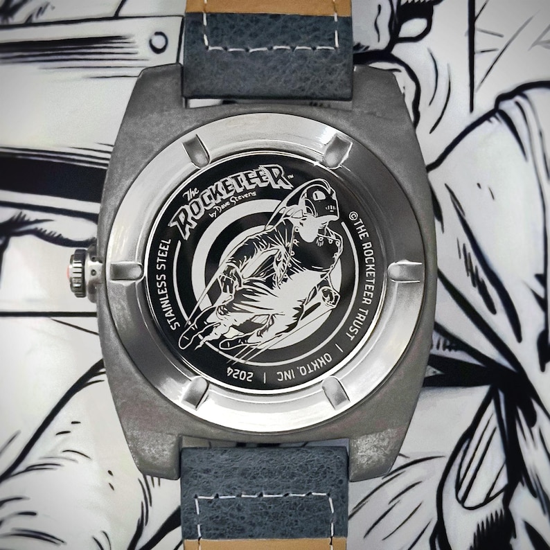 The Rocketeer Watch – "first Flight" Silver - Etsy