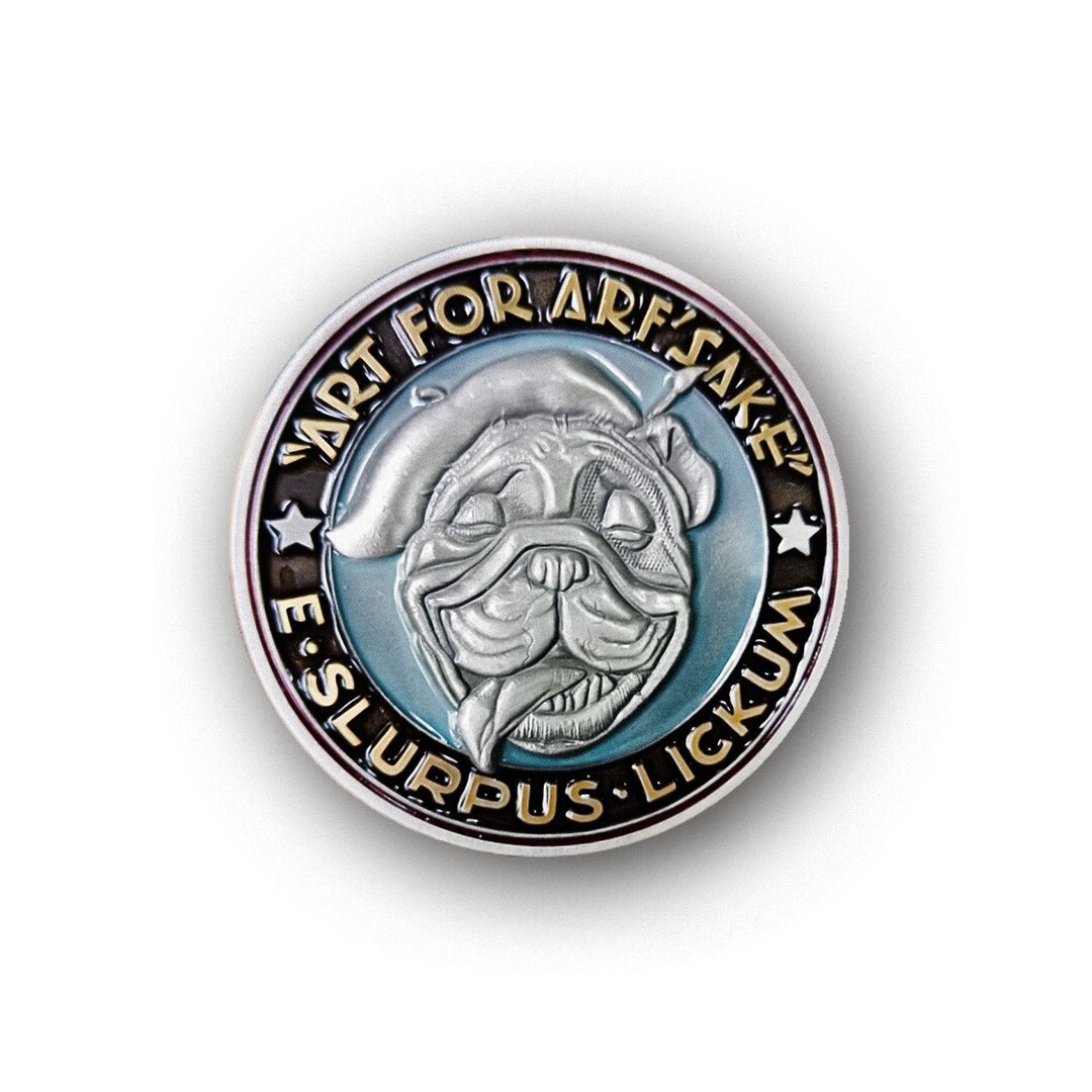 Dave Stevens "art for Arf Sake” Collectible Coin - Etsy