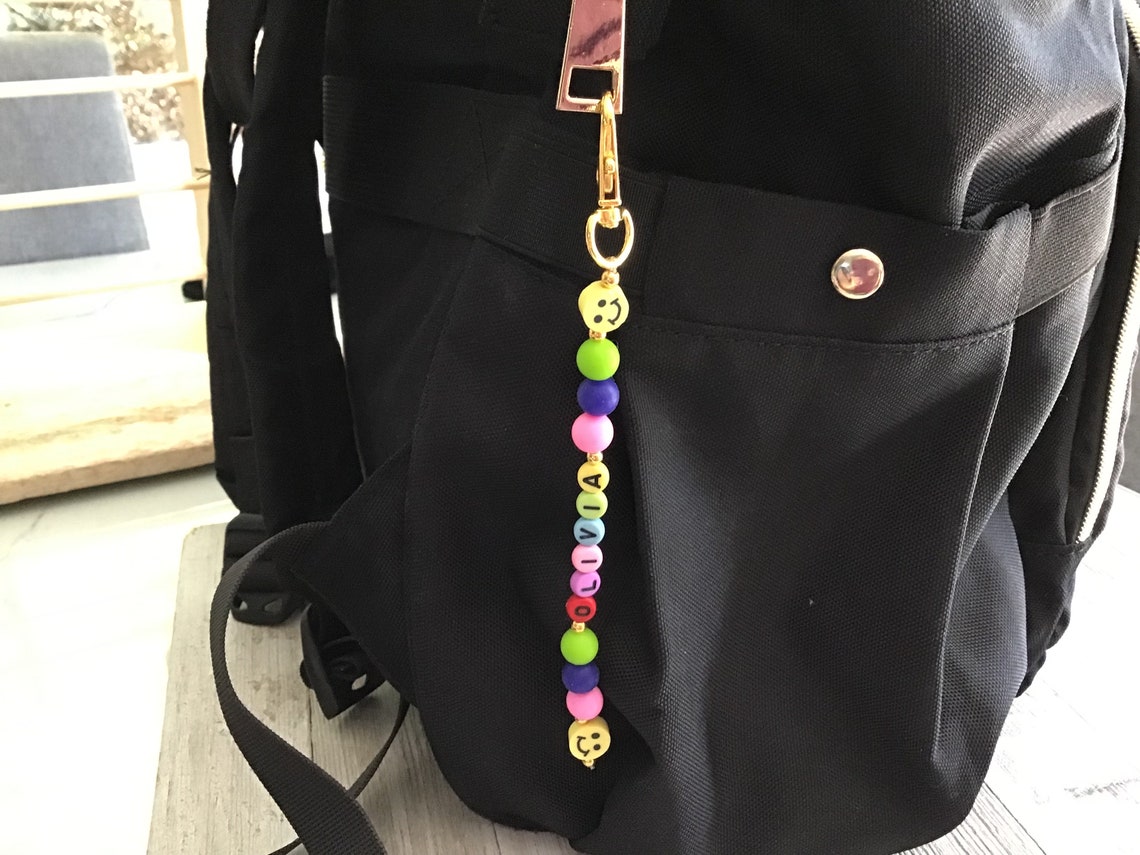 Personalized Child's Zipper Pull, Custom Name Zipper Fob, Back to ...