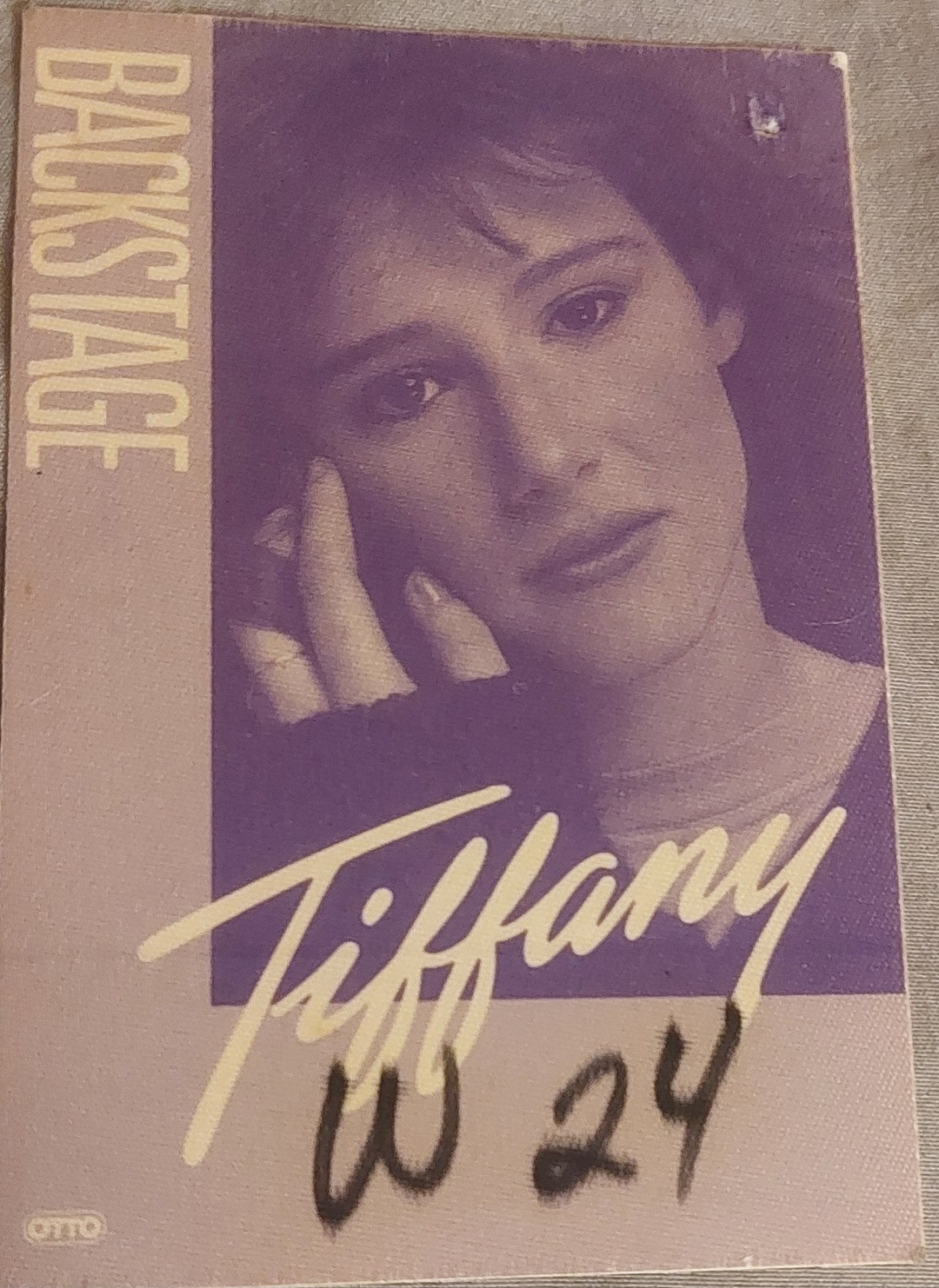 Tiffany Backstage Pass From 1987 - Etsy