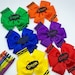 Crayon Back to School Bows, Pinwheel Hairbows - Etsy