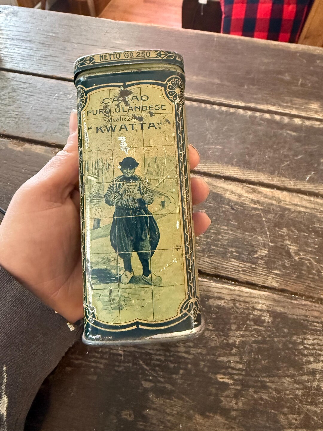 Rare Early Antique European Coco Advertising Tin. Kwatta Cacro - Etsy