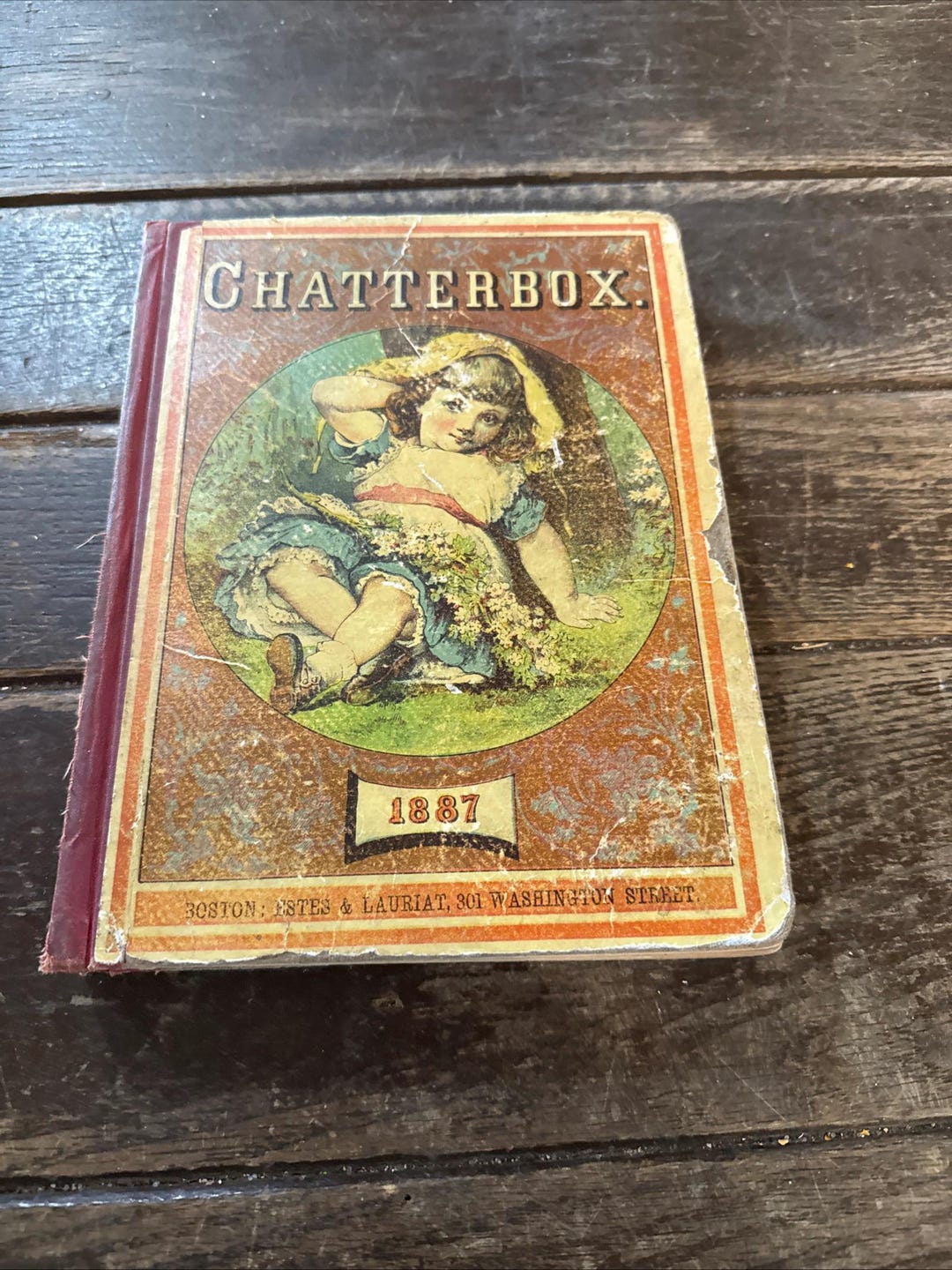 Rare Antique 1800s Chatterbox Child Book - Etsy