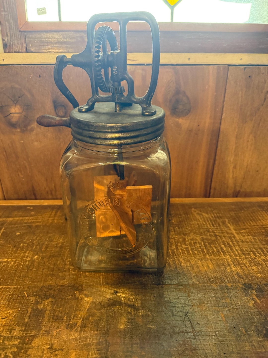 Antique Daisy Butter Churn - Etsy