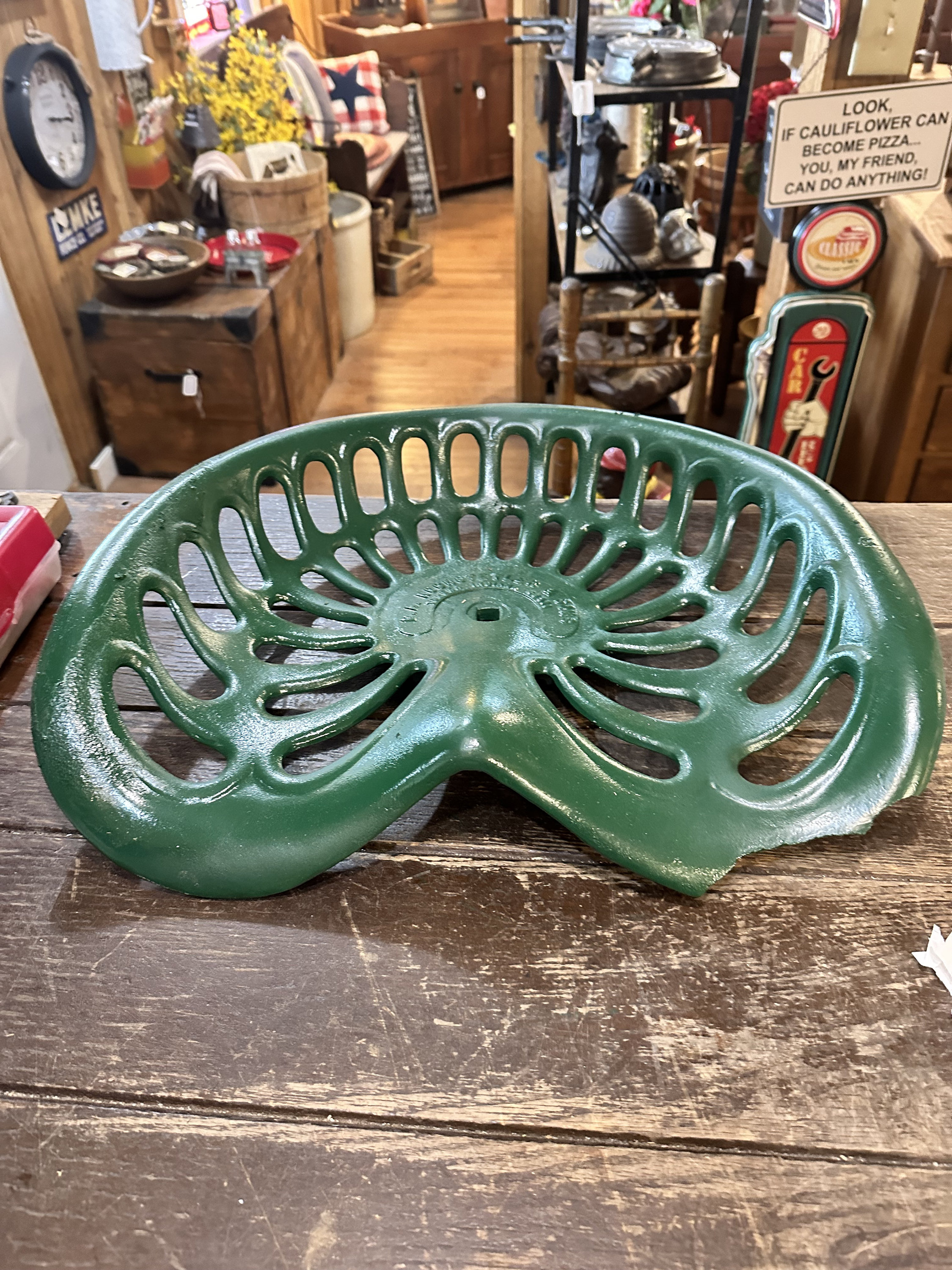 Antique Cast or Steel Tractor Seat Was Made Indiana. - Etsy