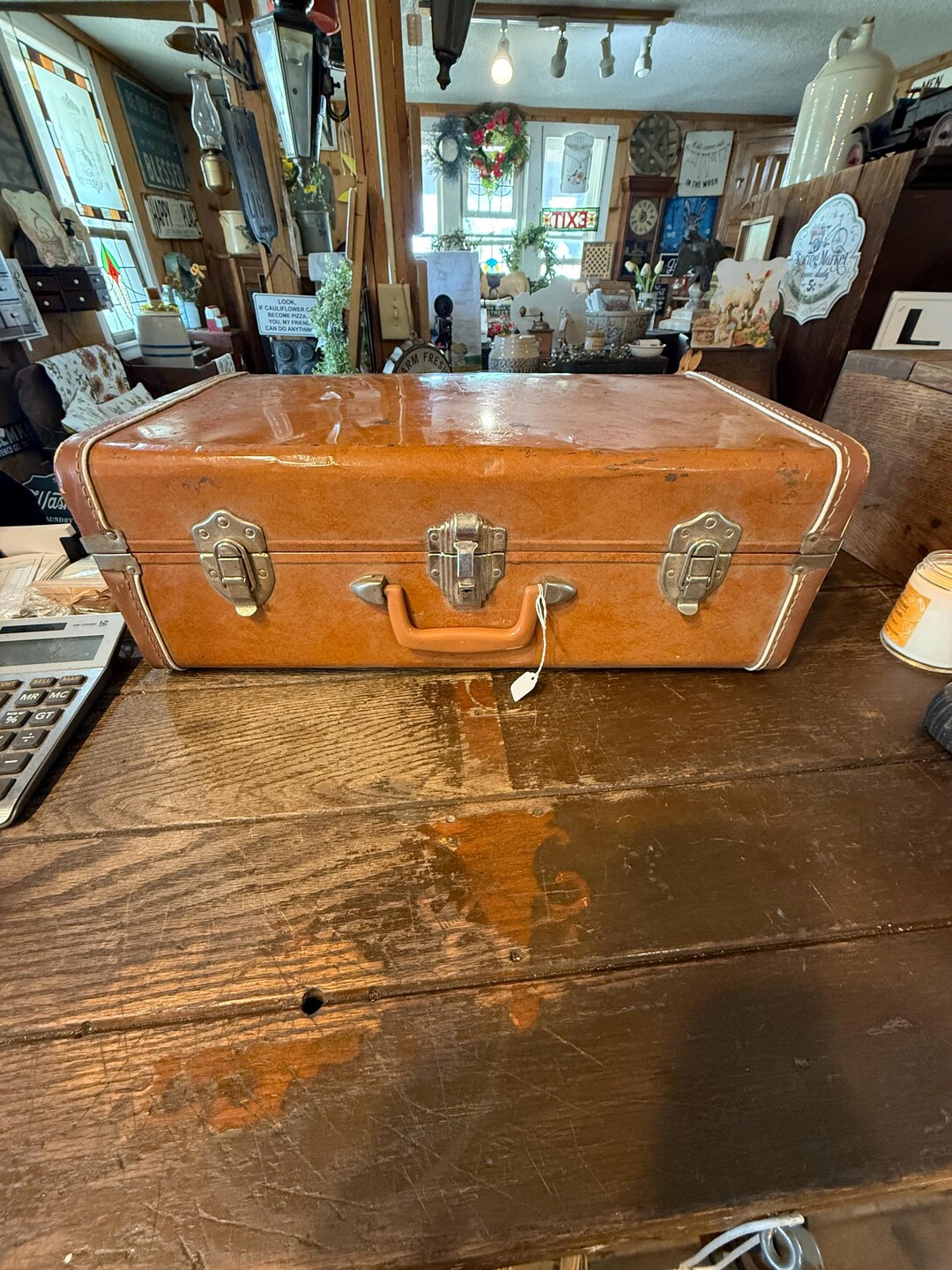 Vintage Older Suitcase - Etsy