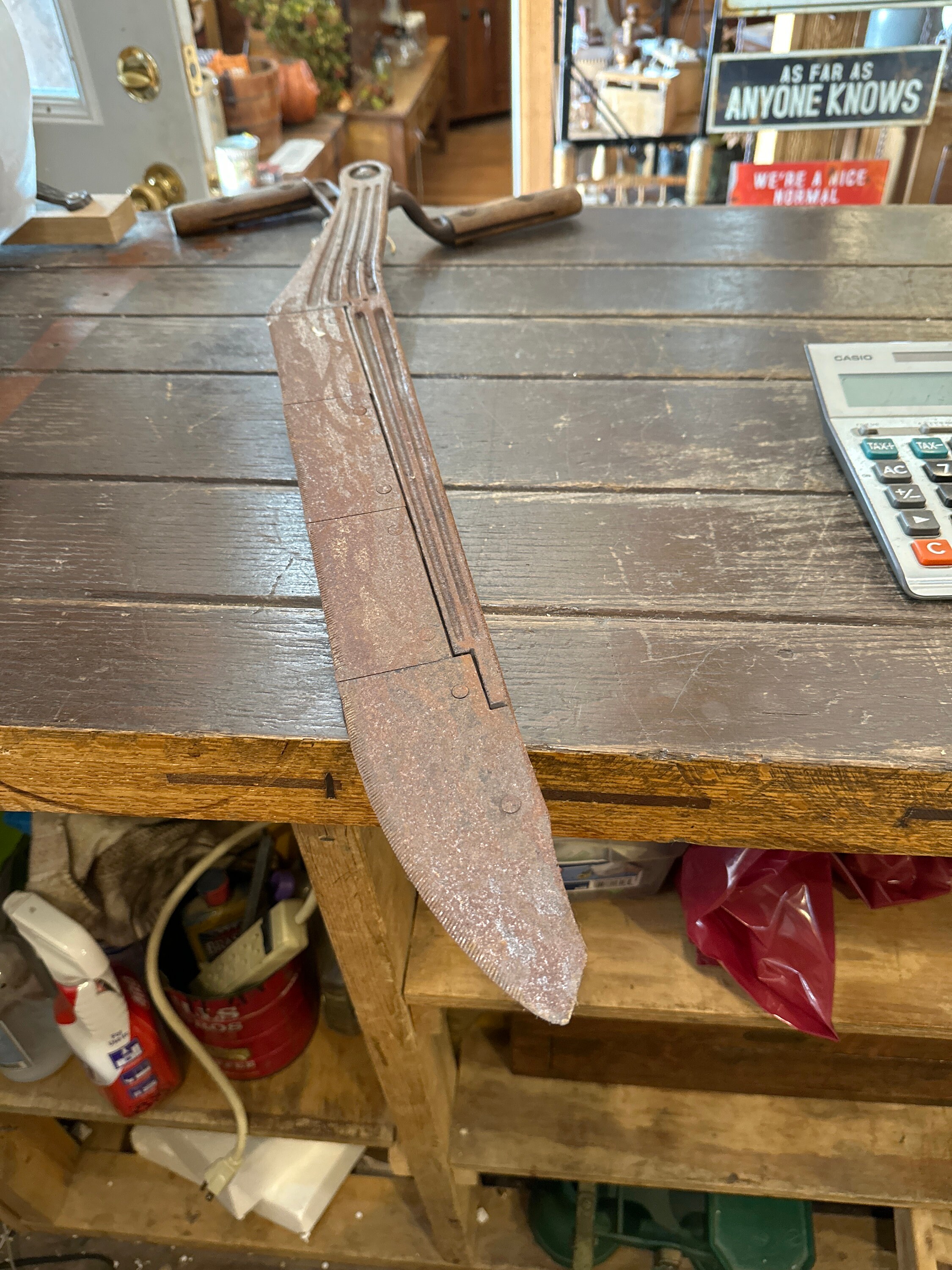 Antique Rare Primitive Corn Knife - Etsy