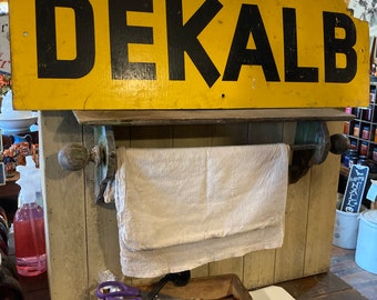 Dekalb Vintage Sign - Etsy
