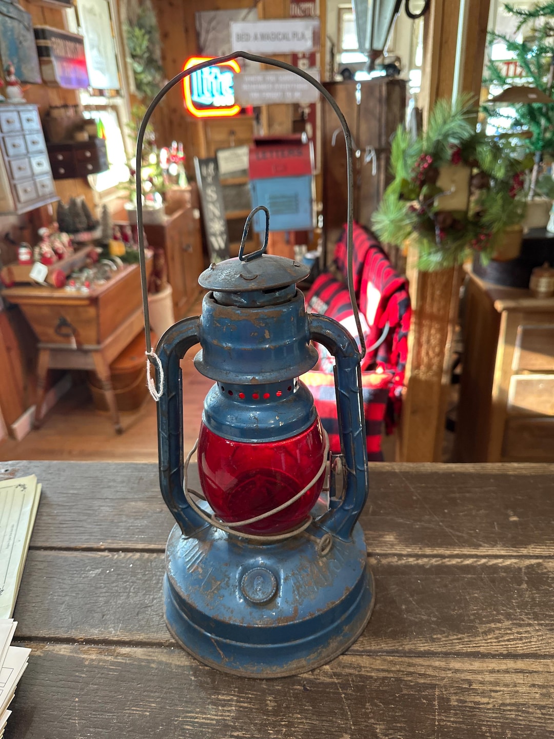 Antique Dietz Barn Lantern - Etsy