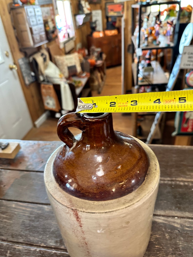 Antique Crock Jug - Etsy