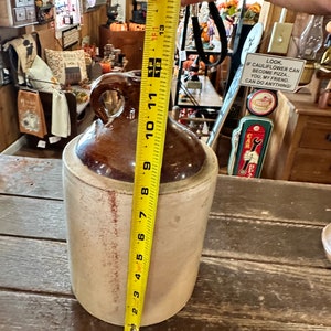 Antique Crock Jug - Etsy